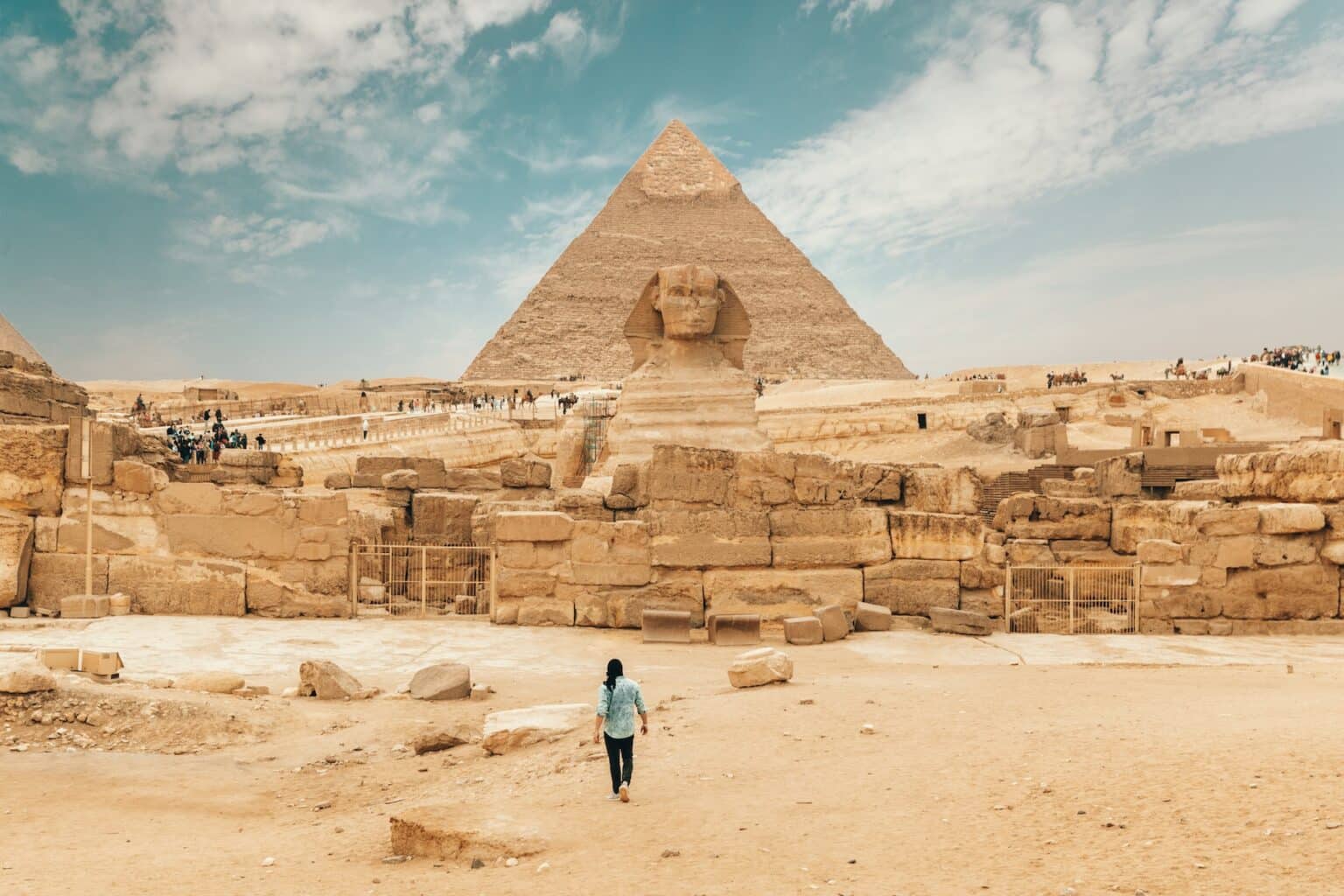 Egypt-Pyramider og eksotisk kultur